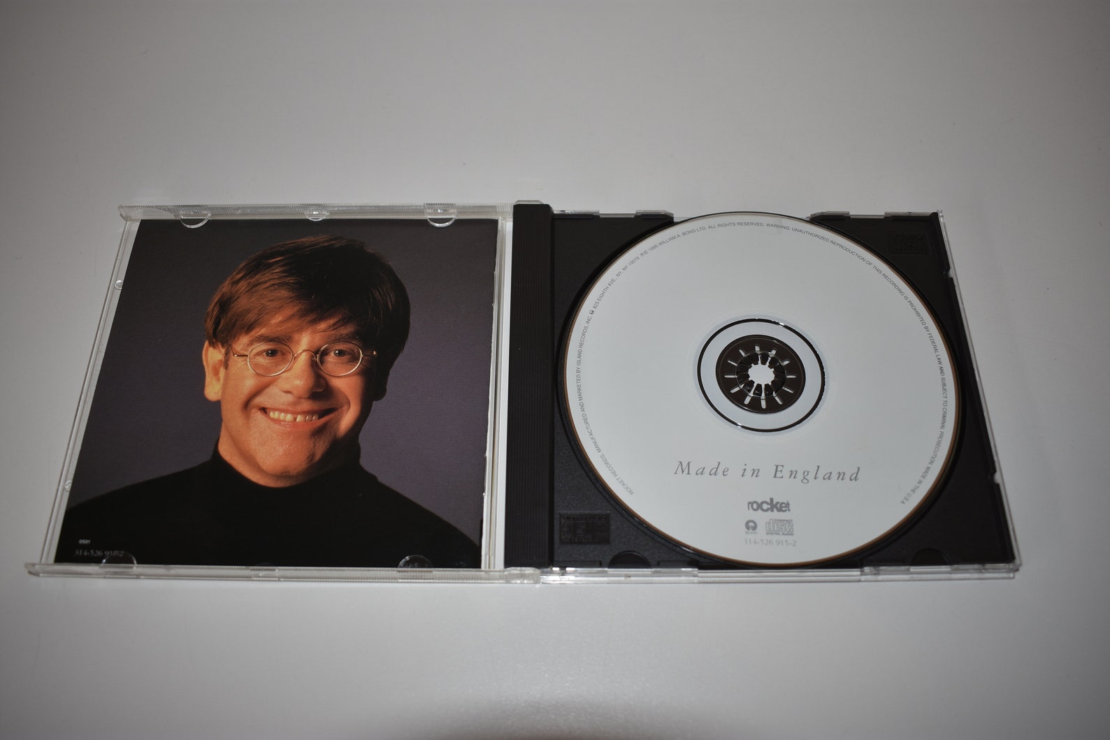 Elton John Made in England 1995 CD Rock and Roll Rock - Etsy