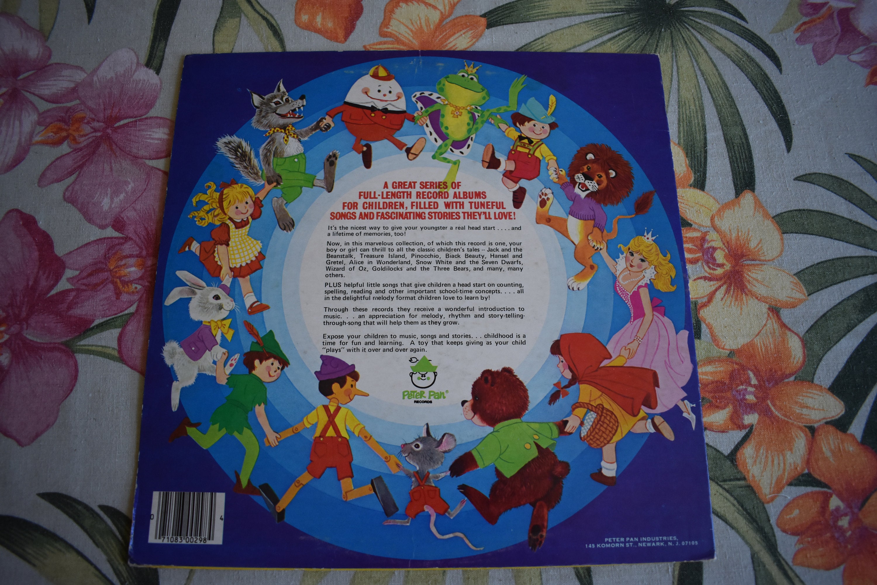 Peter Pan Players Orchestra Puff 'N Toot Vinyl Album LP 8239 Vintage ...