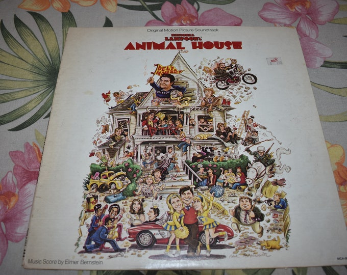 National Lampoon's Animal House Soundtrack Vinyl LP Record (1978 MCA ...