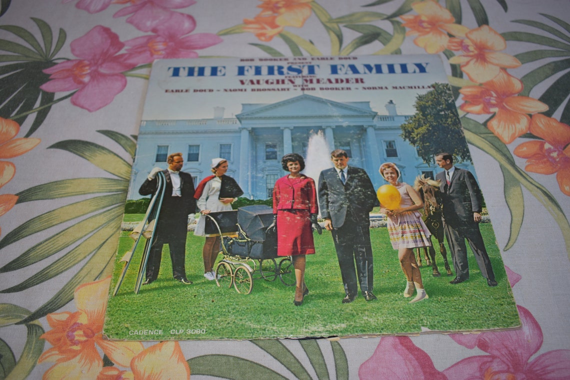 The First Family W Vaughn Meader Vintage Vinyl Comedy Record 1962, Bob ...