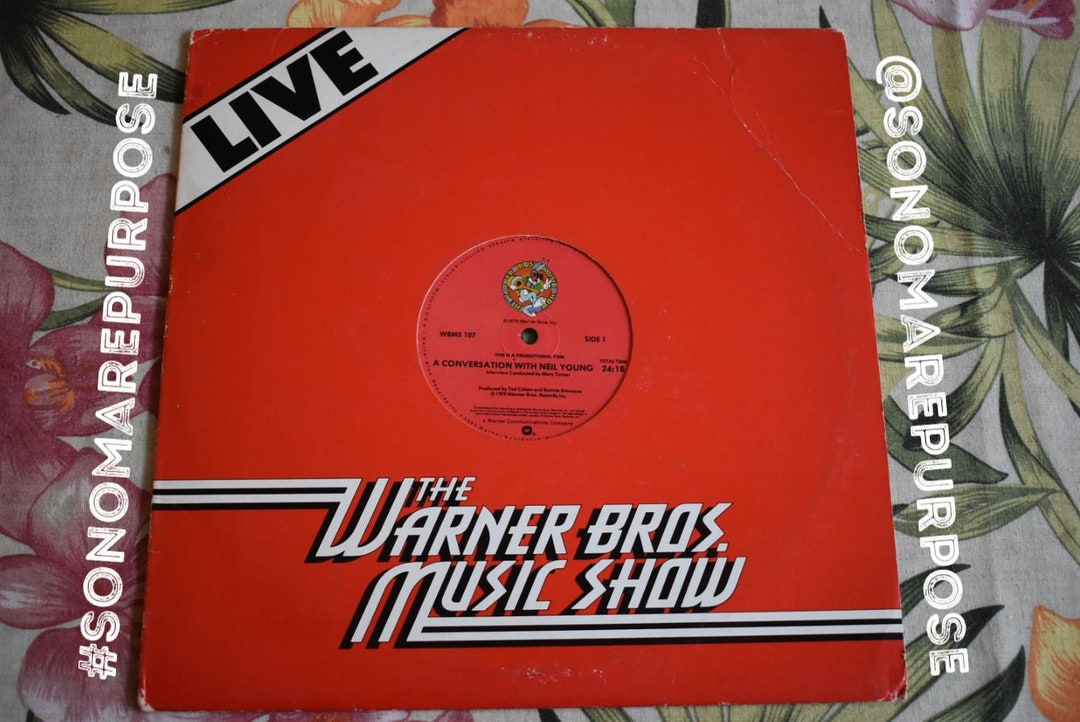 Vintage the Warner Brothers Music Show Neil Young A Conversation With ...