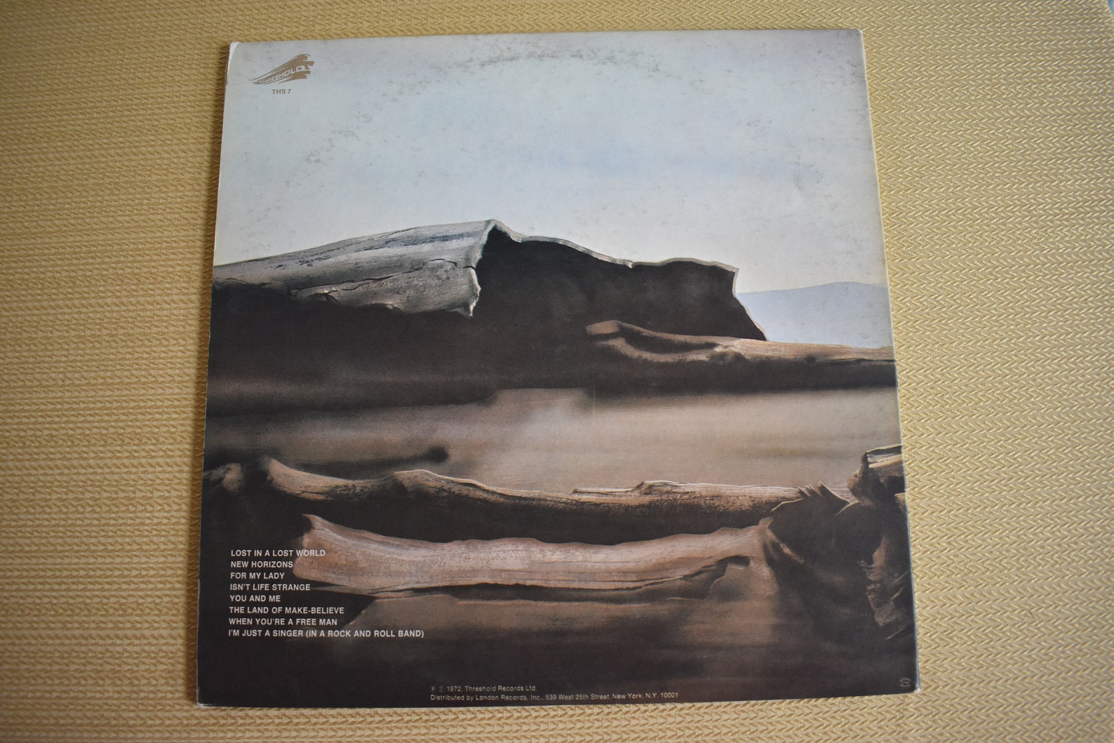 The Moody Blues Seventh Sojourn LP 1972 Threshold Gatefold Stereo LP ...