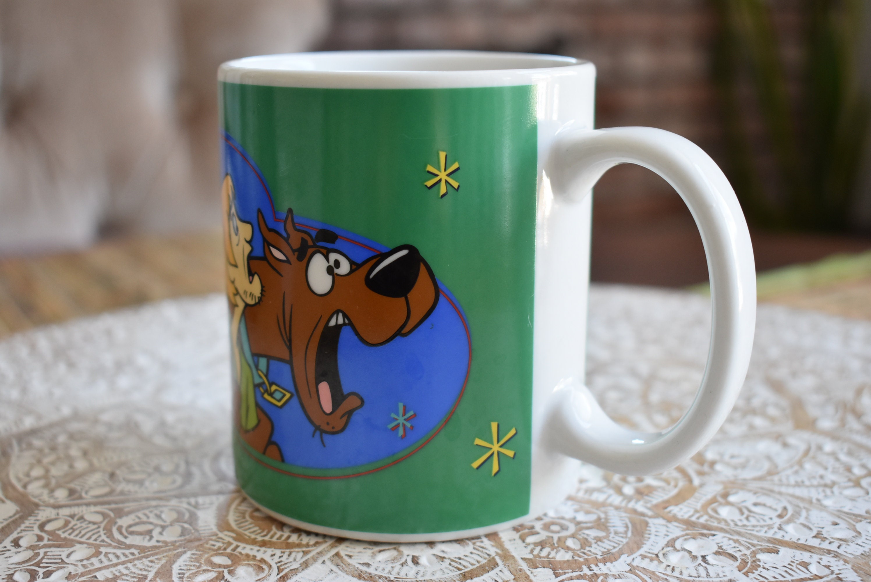 Vintage Warner Bros Cartoon Network Scooby Doo Zoinks Coffee Tea Mug ...
