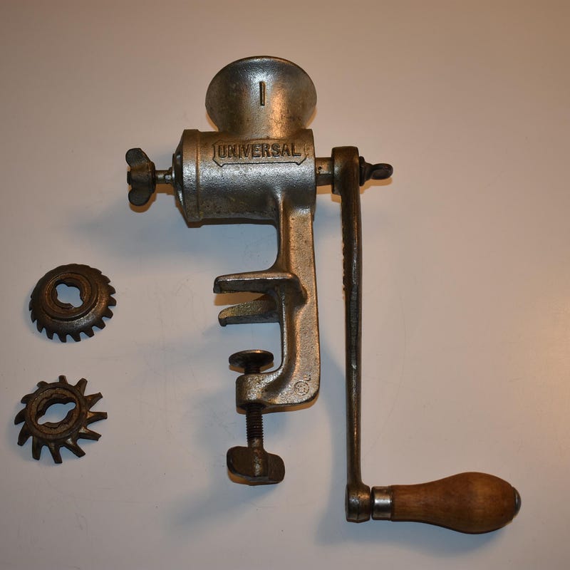 Vintage Meat Grinder - Etsy