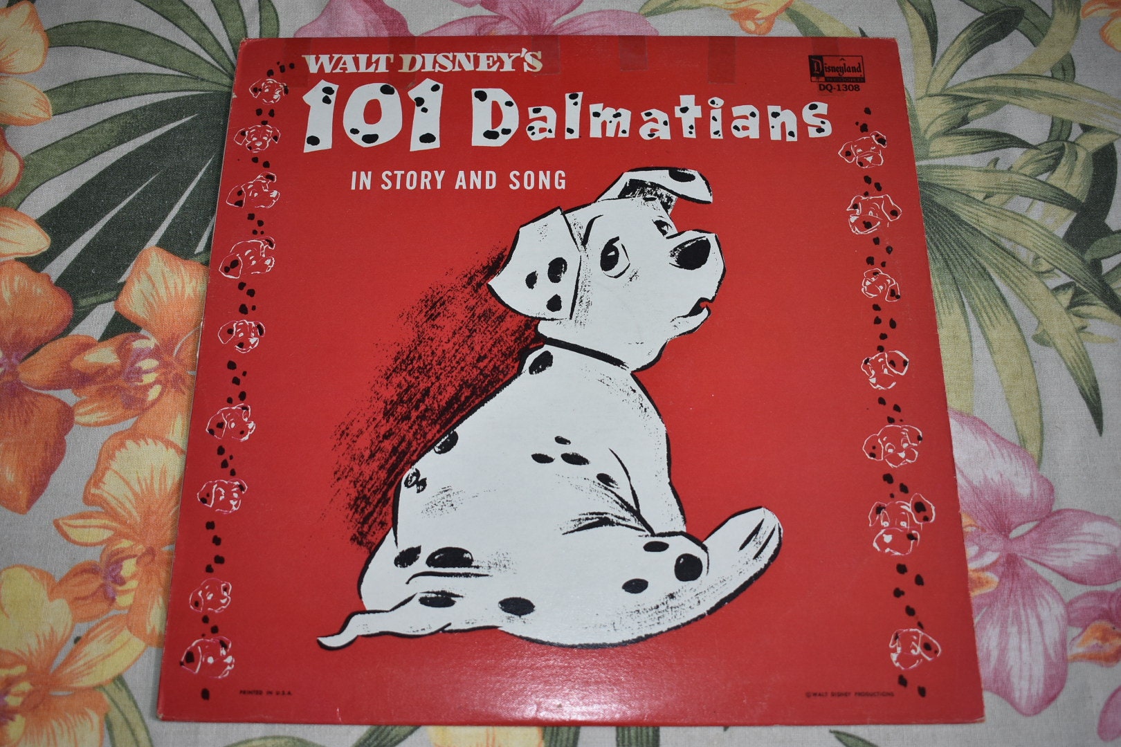 Vintage Walt Disney's 101 Dalmatians 1968 LP Vinyl Record - Etsy