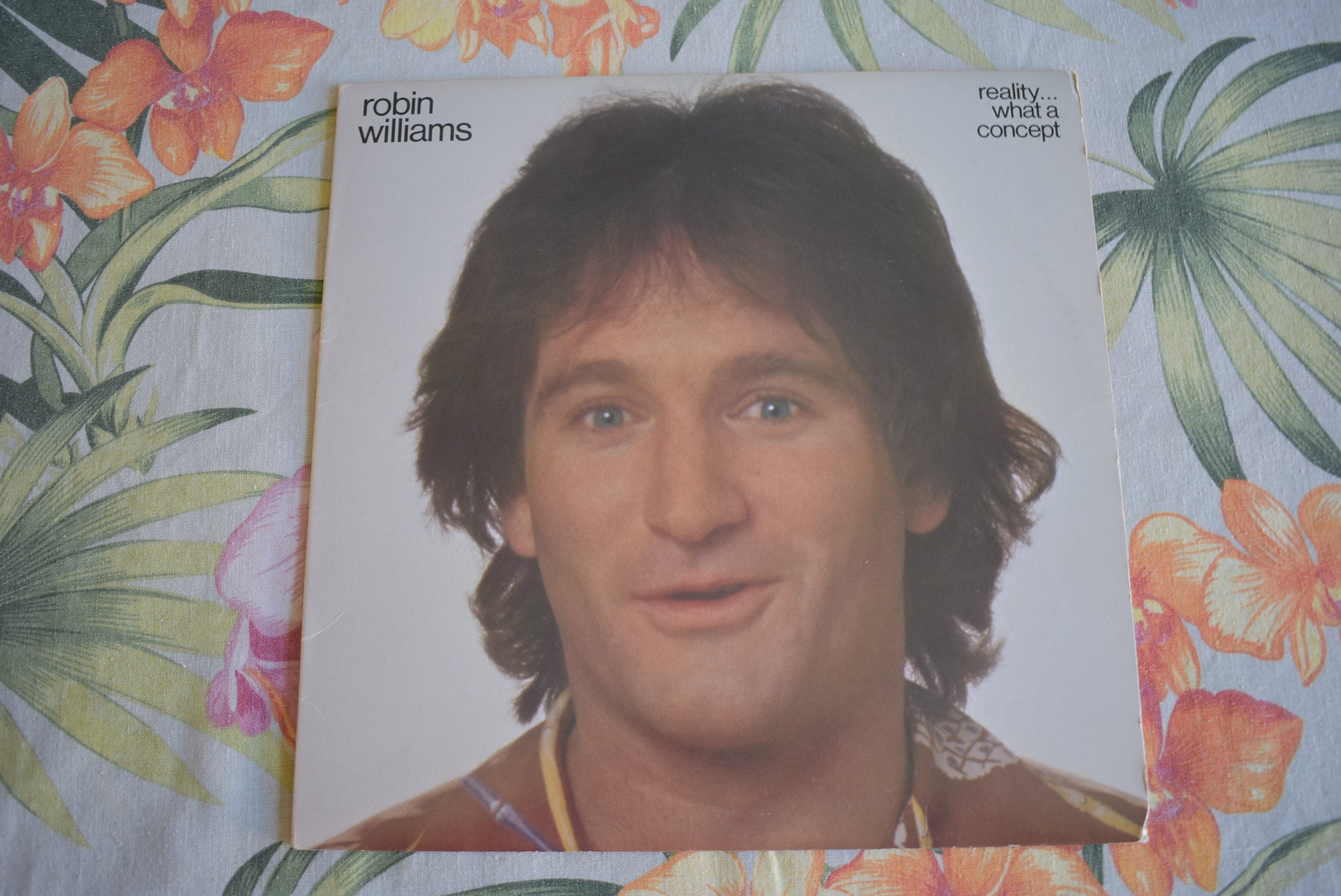 Vintage Robin Williams Reality What A Concept Vinyl Record Etsy