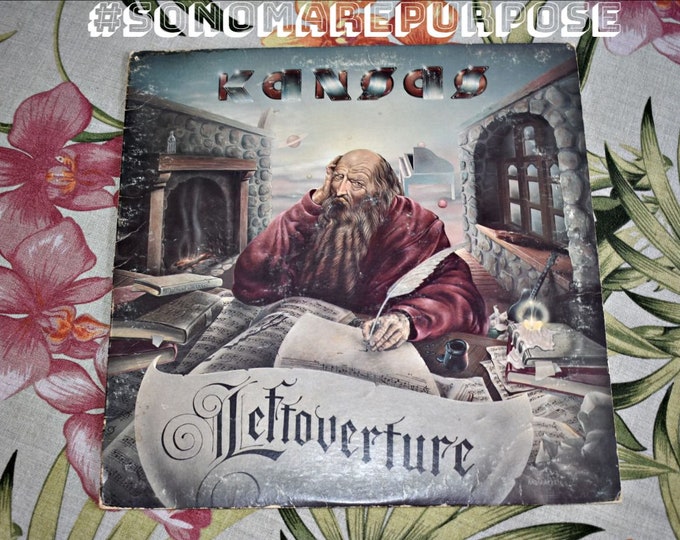 Kansas Leftoverture 1976, LP Album Vintage Record, Rock Record, Rock ...