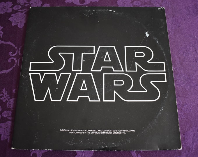 STAR WARS Original Soundtrack 2 Lp Record Gatefold 1977 2T-541 - Etsy