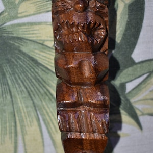 Vintage Monkey Pod Capiz Shell Tik God Wood Bowl Serving Dish, Made in ...