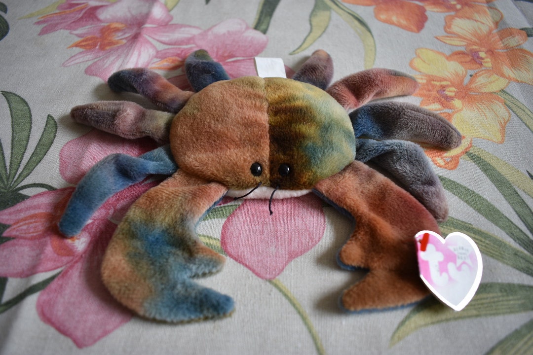 TY Beanie Baby - Claude the Crab, 1996, RETIRED, RARE, Tag Errors ...