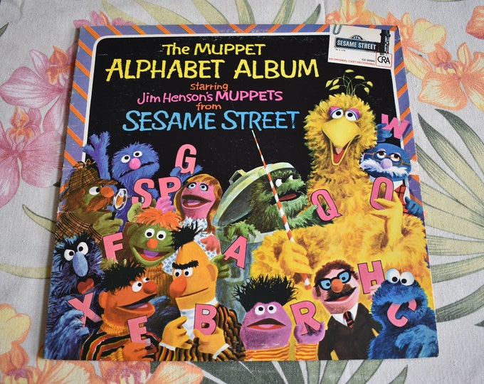 Vintage Sesame Street – the Muppet Alphabet Album,kermit the Frog,miss ...