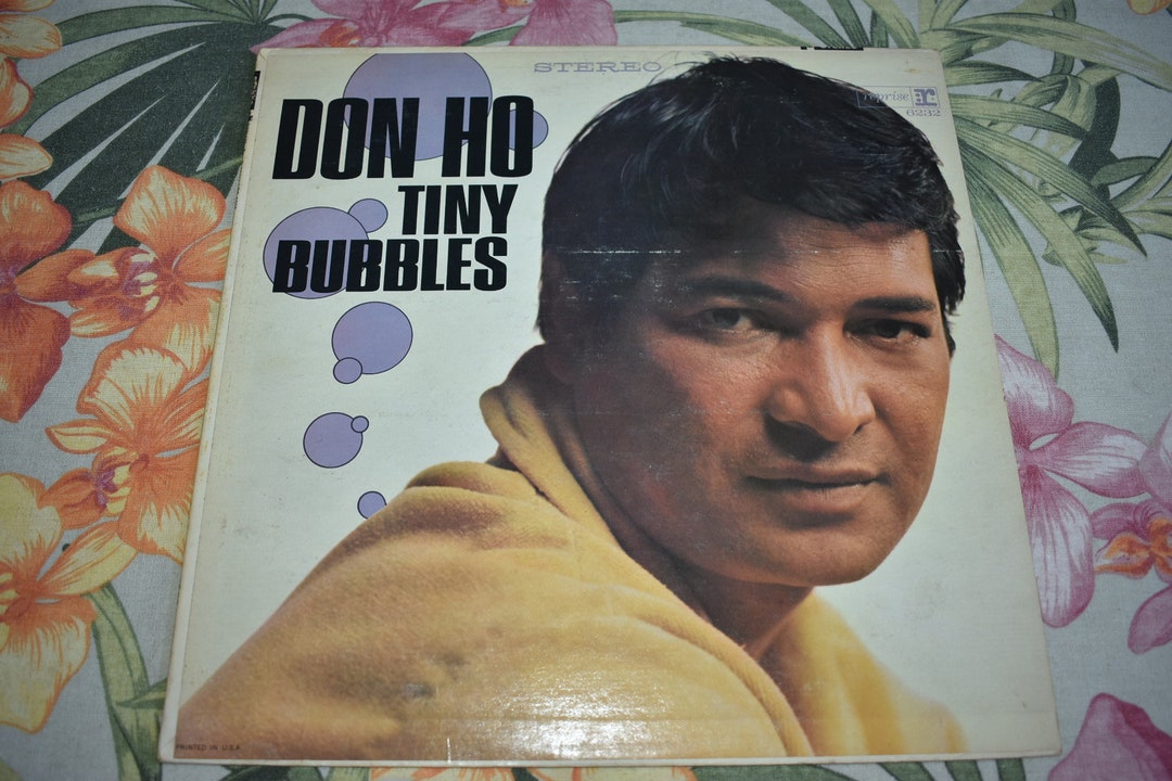 Don Ho Tiny Bubbles Vintage Original Hawaiian Vinyl Record Album