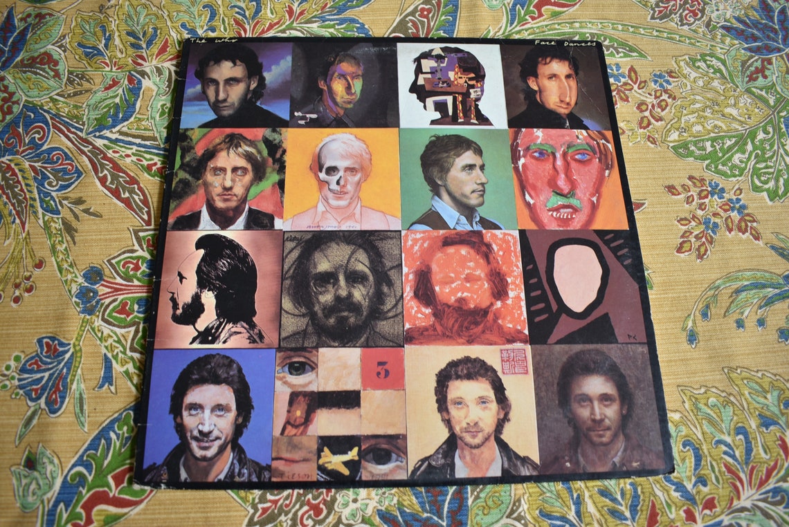Vintage the Who – Face Dances 1981 Vintage Album Record, the Who Music ...