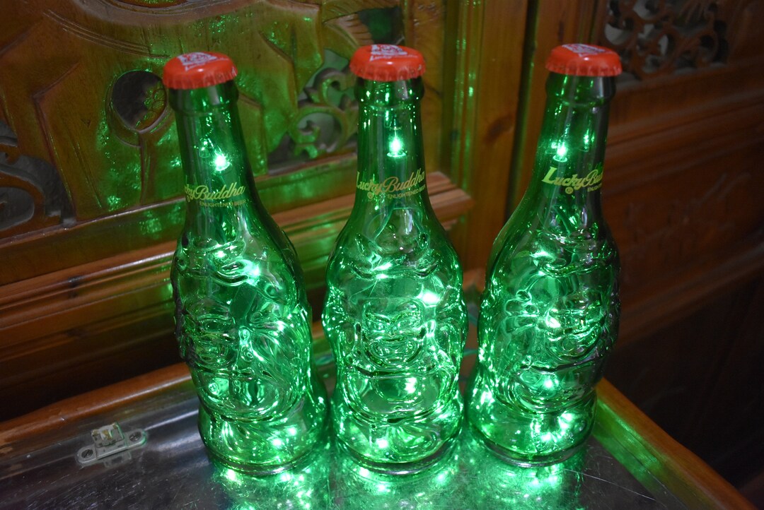 Lucky Buddha Enlightened Beer Bottle Light, Lucky Buddha Beer Lamp ...
