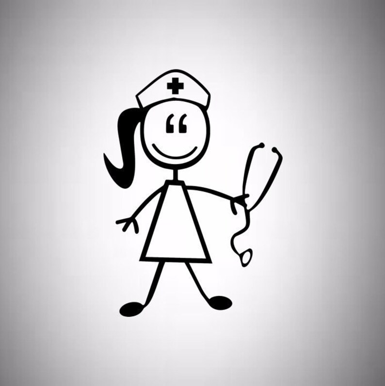 Sticker infirmière | Etsy