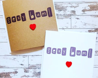 Sexy Bum Cards - Etsy UK