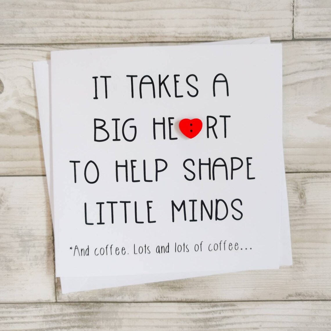 Handmade Funny Teacher Thank You Card End of Term Teacher - Etsy