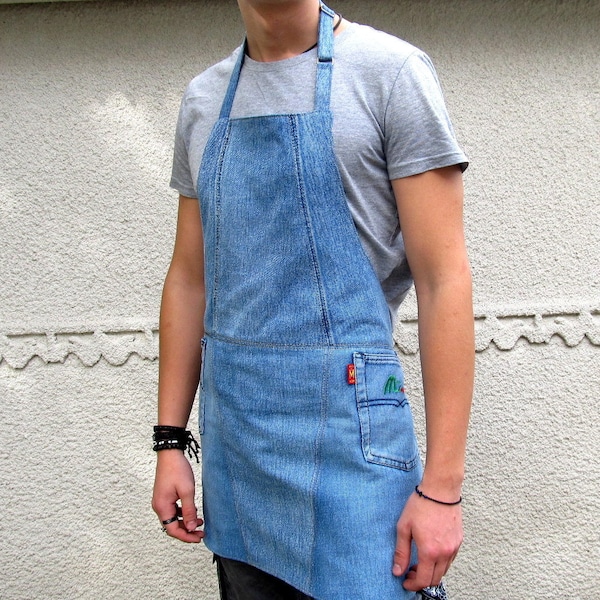 Jeans Apron - Etsy