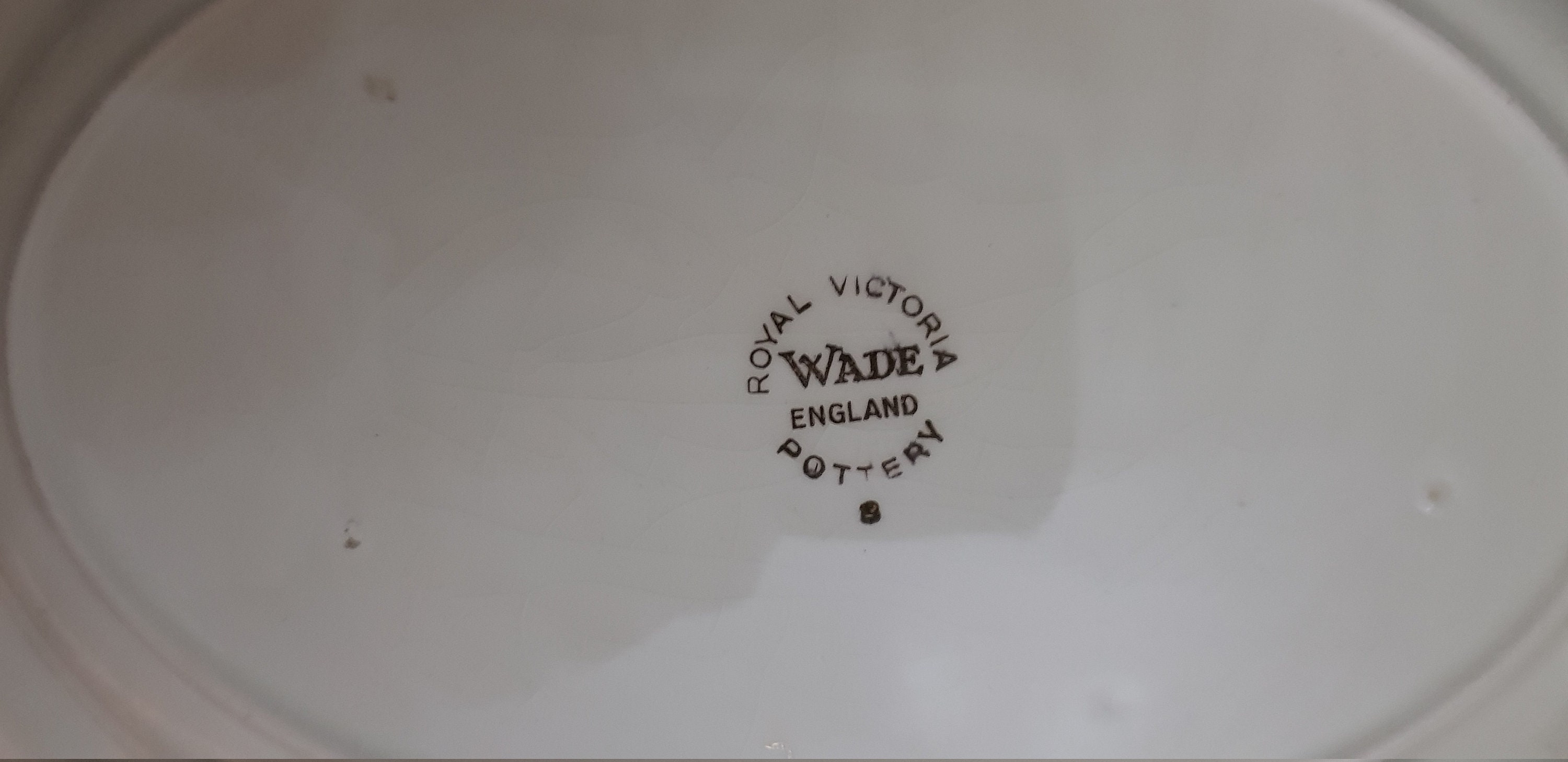 Vintage Wade Royal Victoria Pottery Serving Plate A Somerset Cottage ...