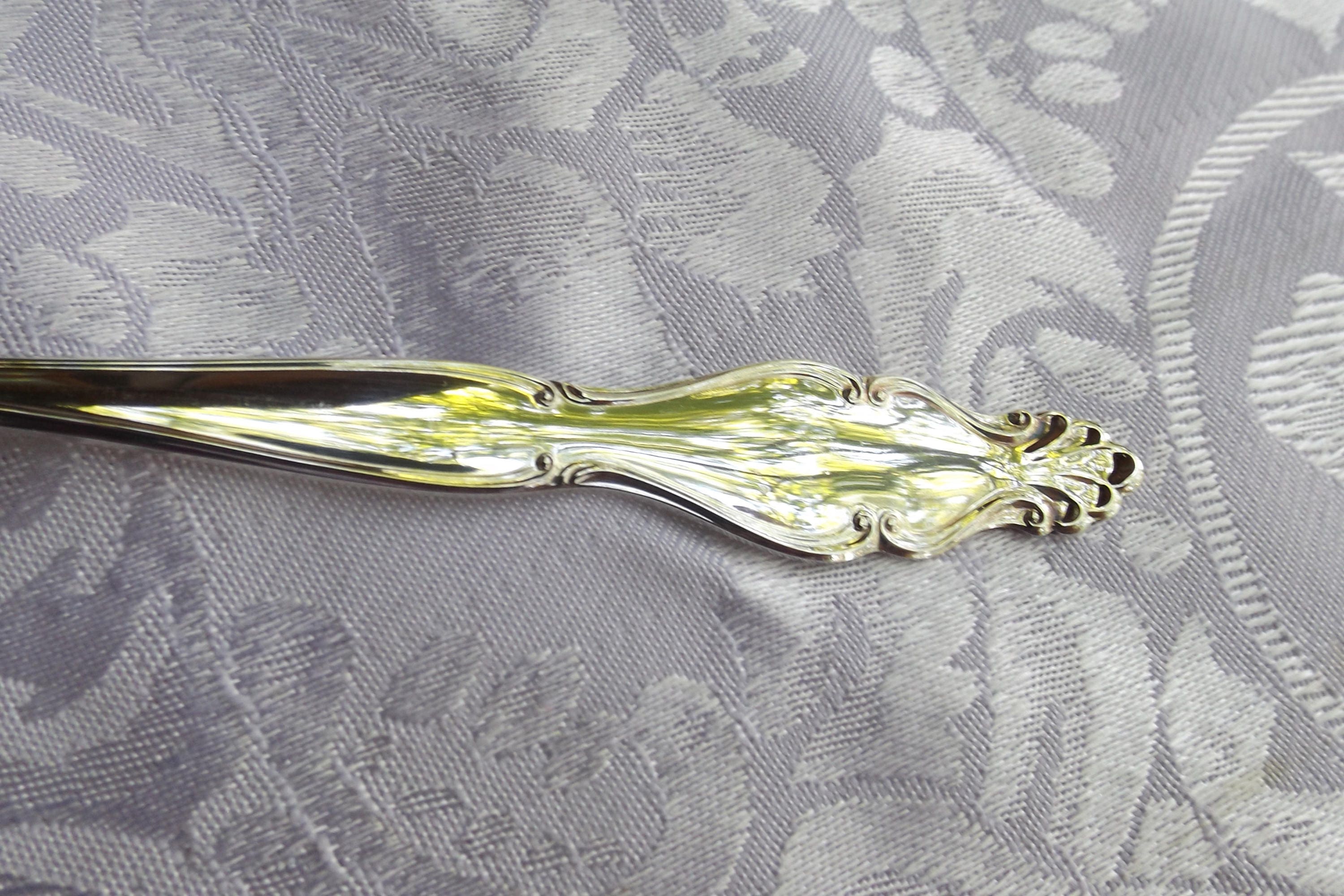 Extremely Rare Antique Norway Silver Plate Desert Set Flatware for 4 ...