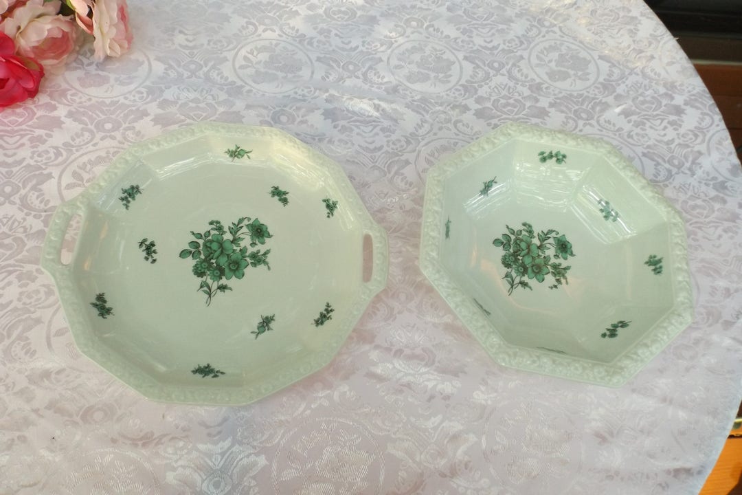 Rosenthal Sale Antique Germany Porcelain Set Greenhaven Serving Platter ...