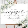 Engagement Sign, Engagement Welcome Sign, Engagement Party Sign ...