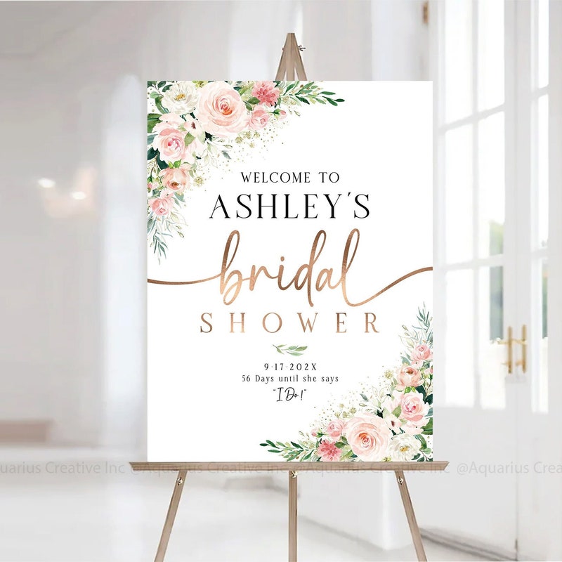 Bridal Showers Posters - Etsy