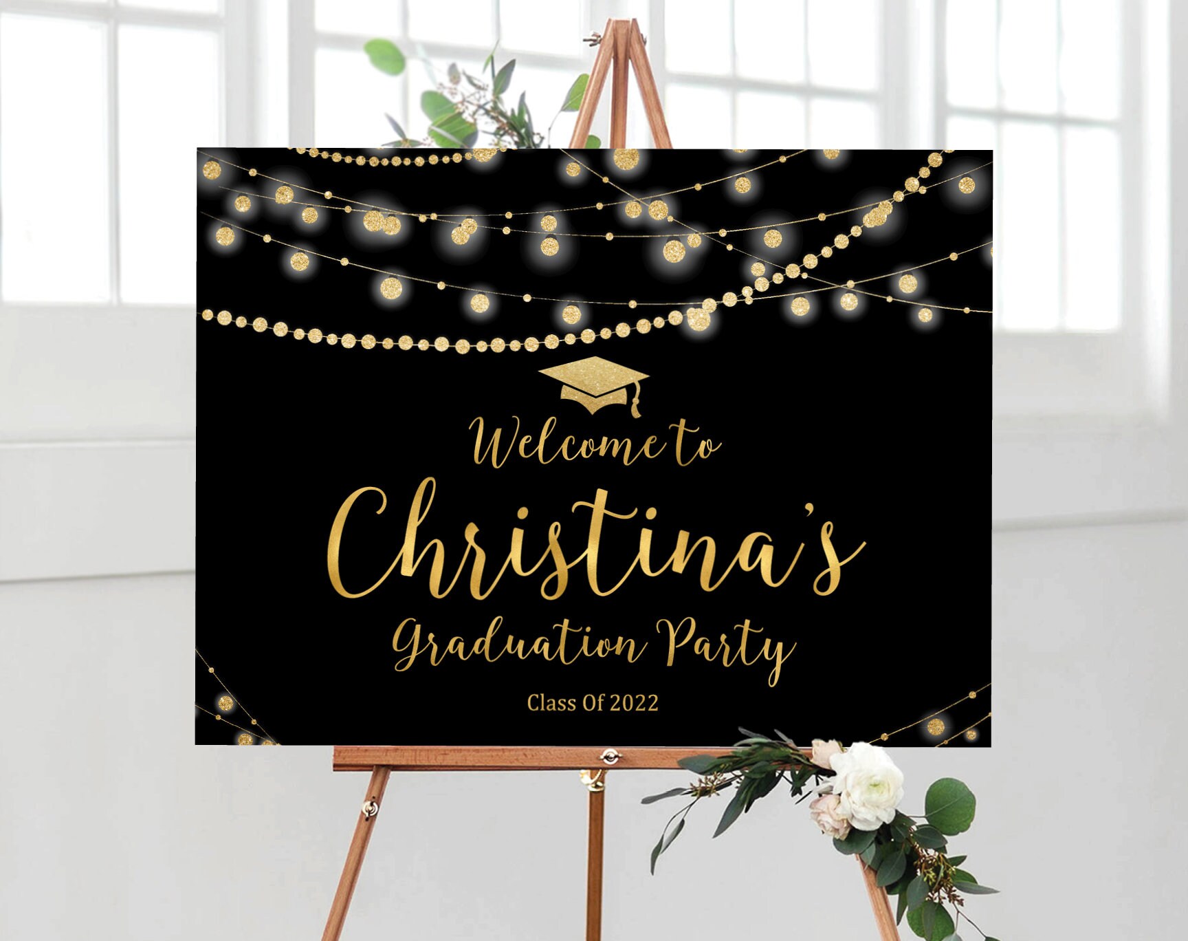 Graduation Welcome Sign Graduation Sign Graduation Party | Etsy