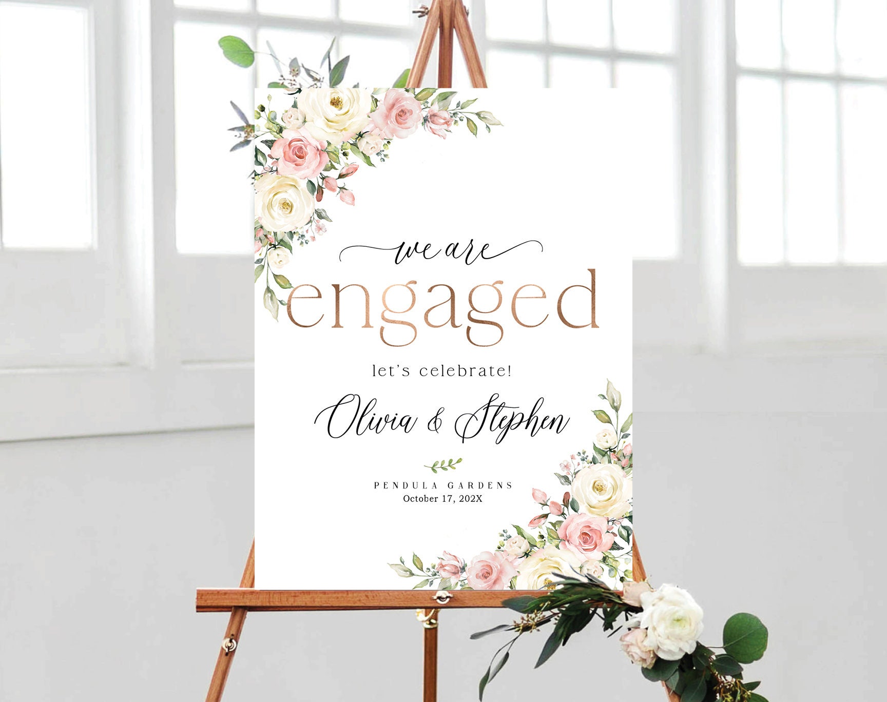 Engagement Sign Engagement Welcome Sign Engagement Party - Etsy