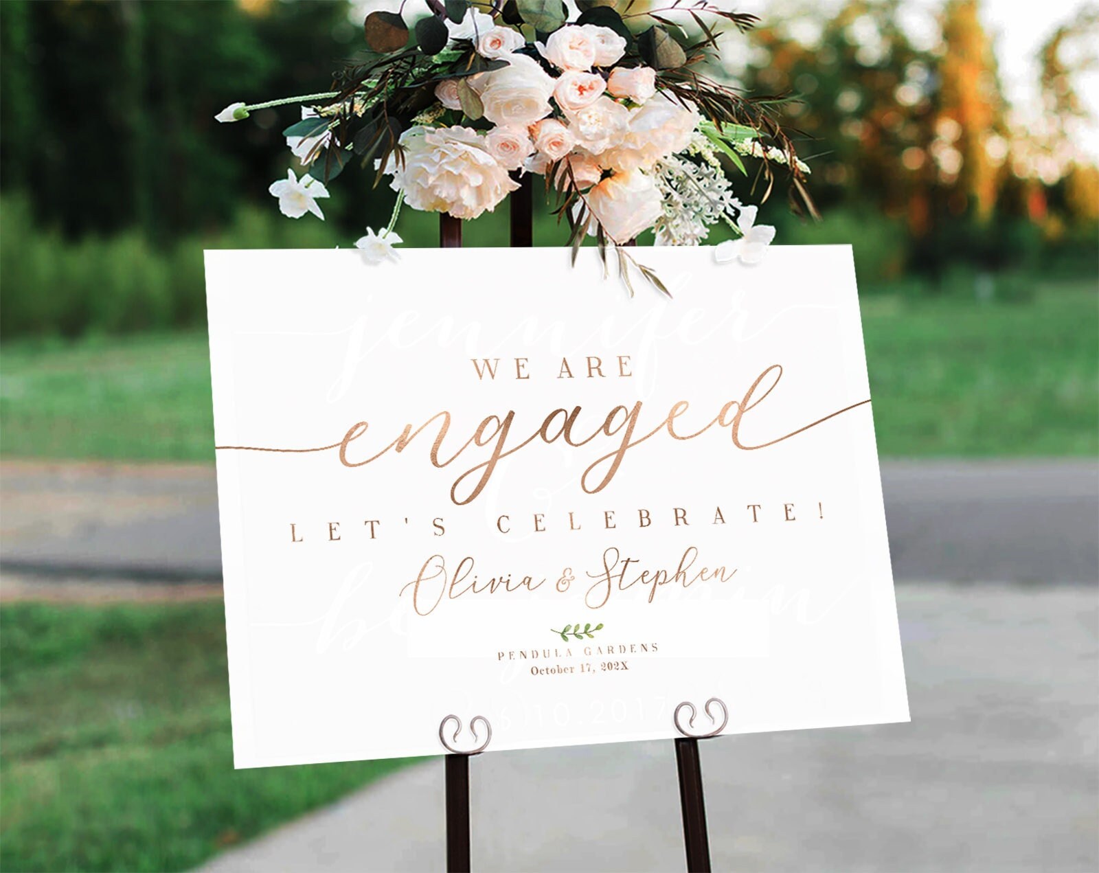 Engagement Party Sign Engagement Welcome Sign Engagement - Etsy
