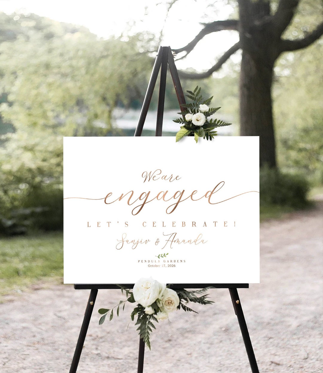 Engagement Party Sign, Engagement Welcome Sign, Engagement Decor ...