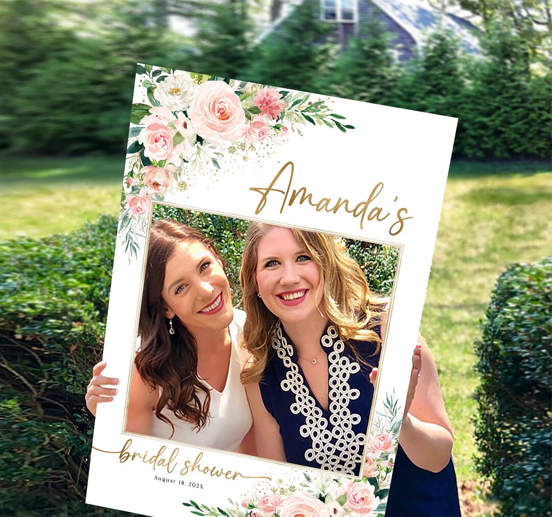 Bridal Shower Photo Prop, Wedding Photo Props, Bridal Shower Photo ...