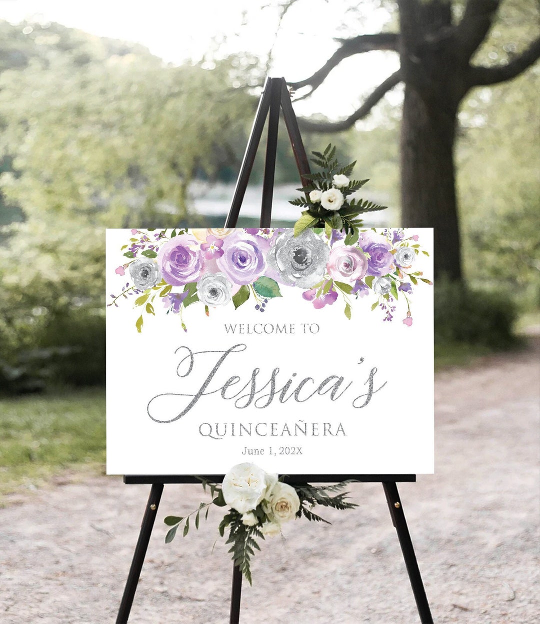 Quinceanera Sign, Quinceañera Welcome Sign, Quinceanera Sign ...