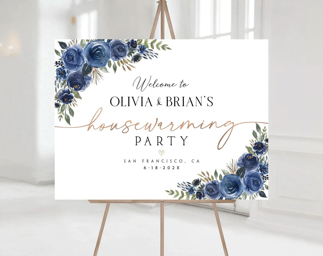 Housewarming Welcome Sign, Housewarming Party Sign, Housewarming Party ...
