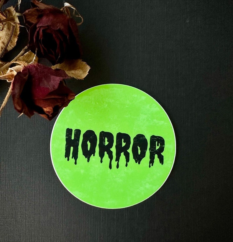 Retro-inspired Vhs HORROR Sticker - Etsy