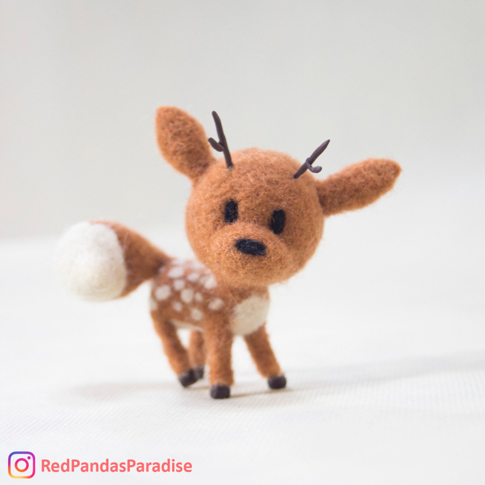 Custom: Felted Deerfox Inspired by Hilda's Twig Order | Etsy
