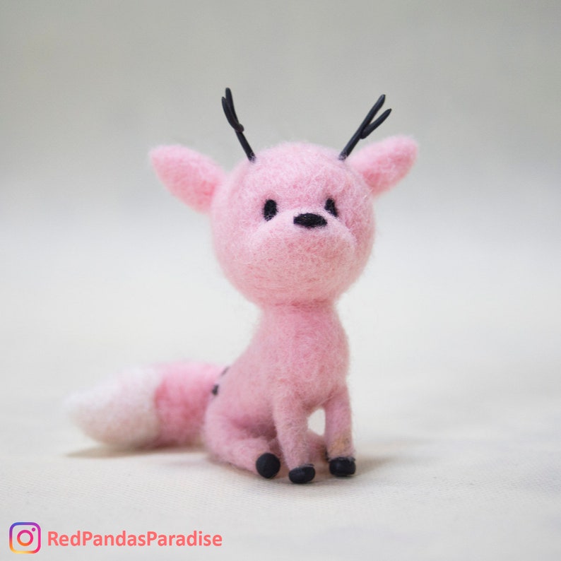 Custom: Felted Deerfox Inspired by Hilda's Twig Order | Etsy