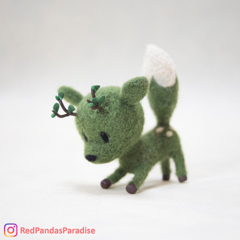 Custom: Felted Deerfox Inspired by Hilda's Twig Order | Etsy