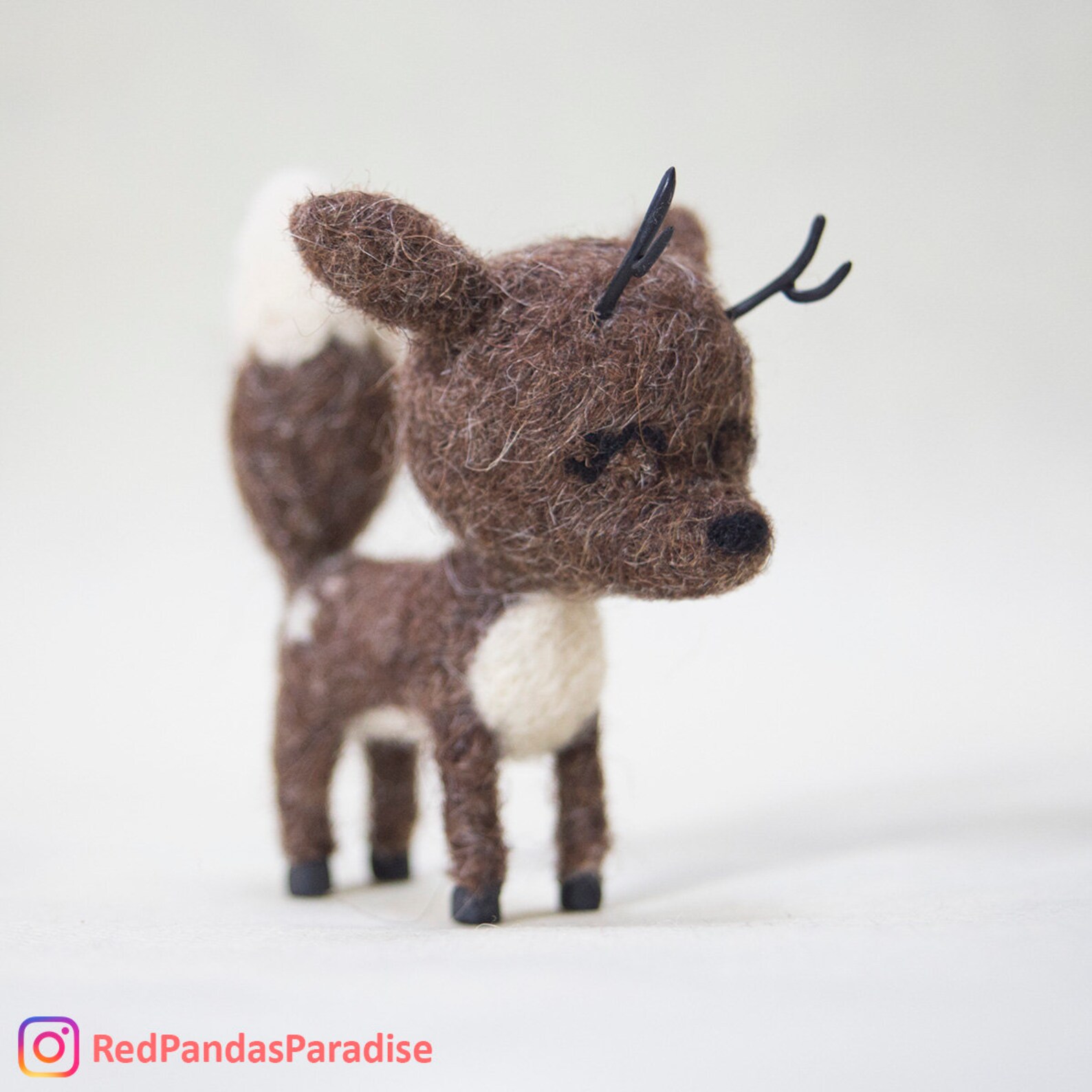 Custom: Felted Deerfox Inspired by Hilda's Twig Order | Etsy