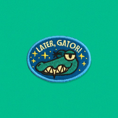 Later Gator Patch - Etsy