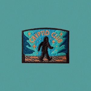 Cryptid Club Patch Set - Etsy