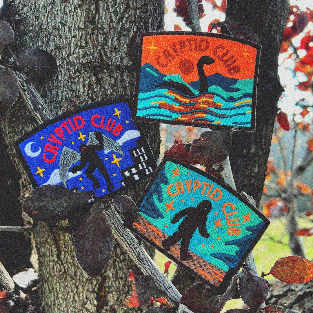 Cryptid Club Patch Set - Etsy