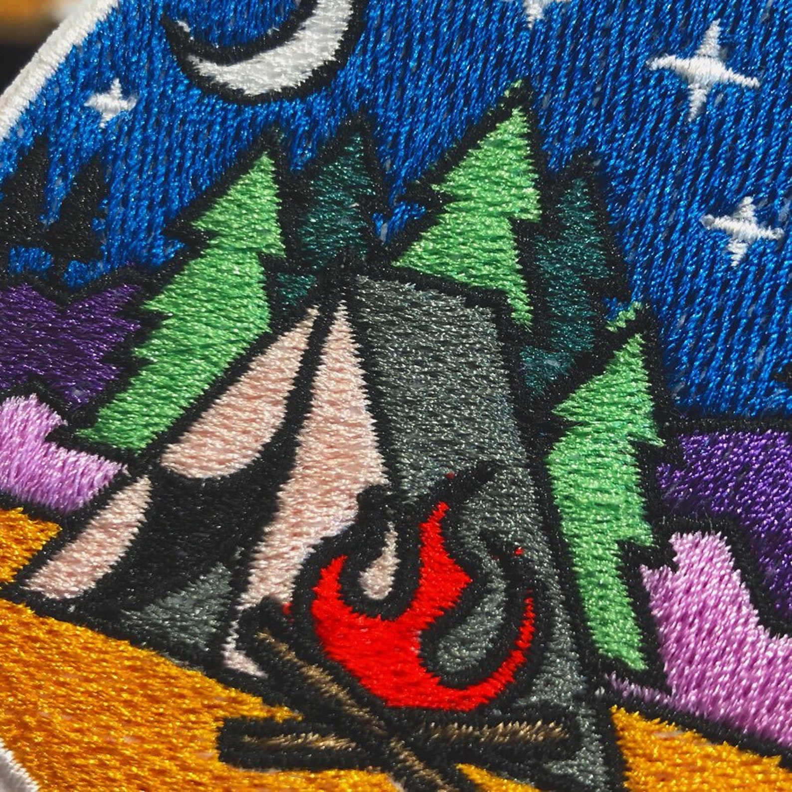 Camping Patch - Etsy