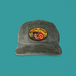 Slow Poke 5-panel Corduroy Hat - Etsy