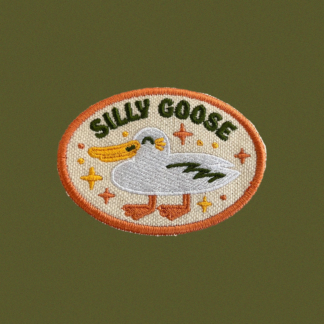 Silly Goose Patch - Etsy