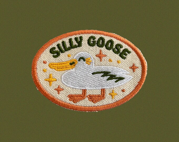 Silly Goose Patch - Etsy