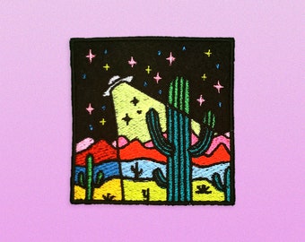 Desert Night Patch - Etsy