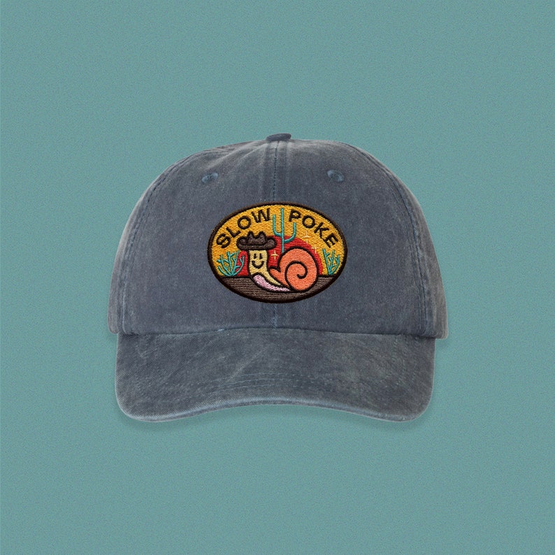 Slow Poke Dad Hat - Etsy