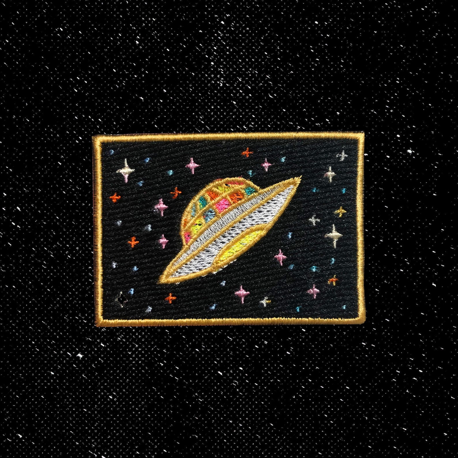 Disco UFO Patch - Etsy