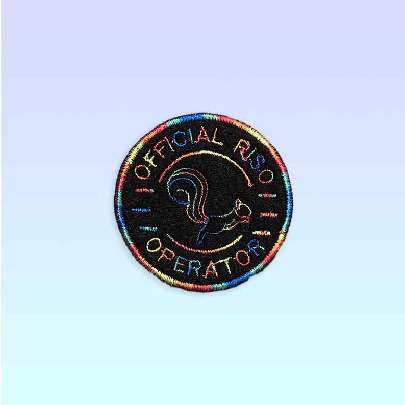 Official Risograph Operator Mini Patch - Etsy